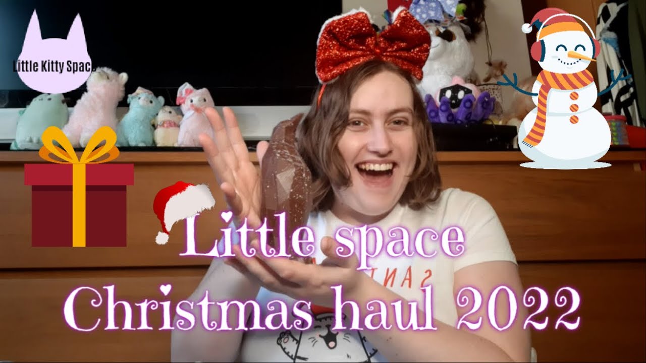 Little space Christmas haul 2022! | Age regression SFW - YouTube
