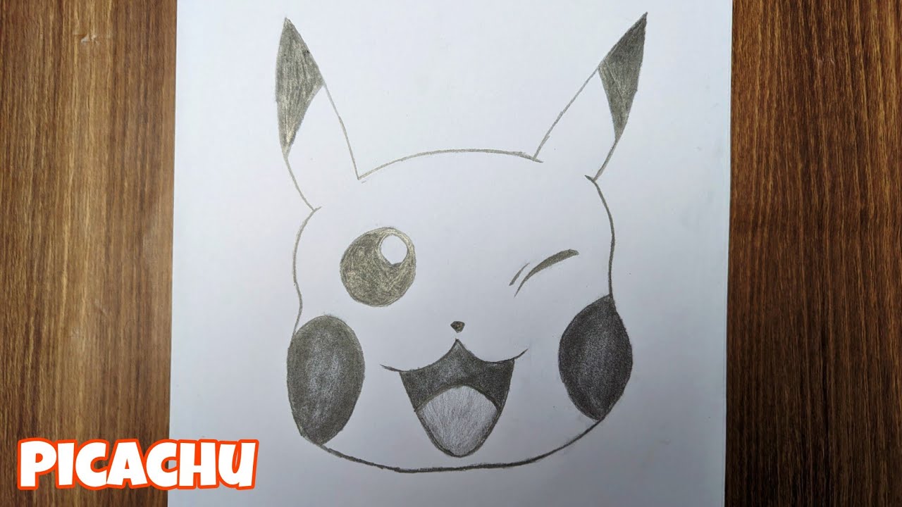How to draw Pikachu step by step | How to draw Pikachu easily | How to ...