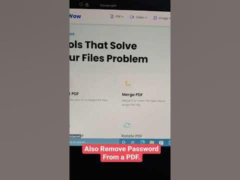tools to solve any file problems pdf videos and images - YouTube