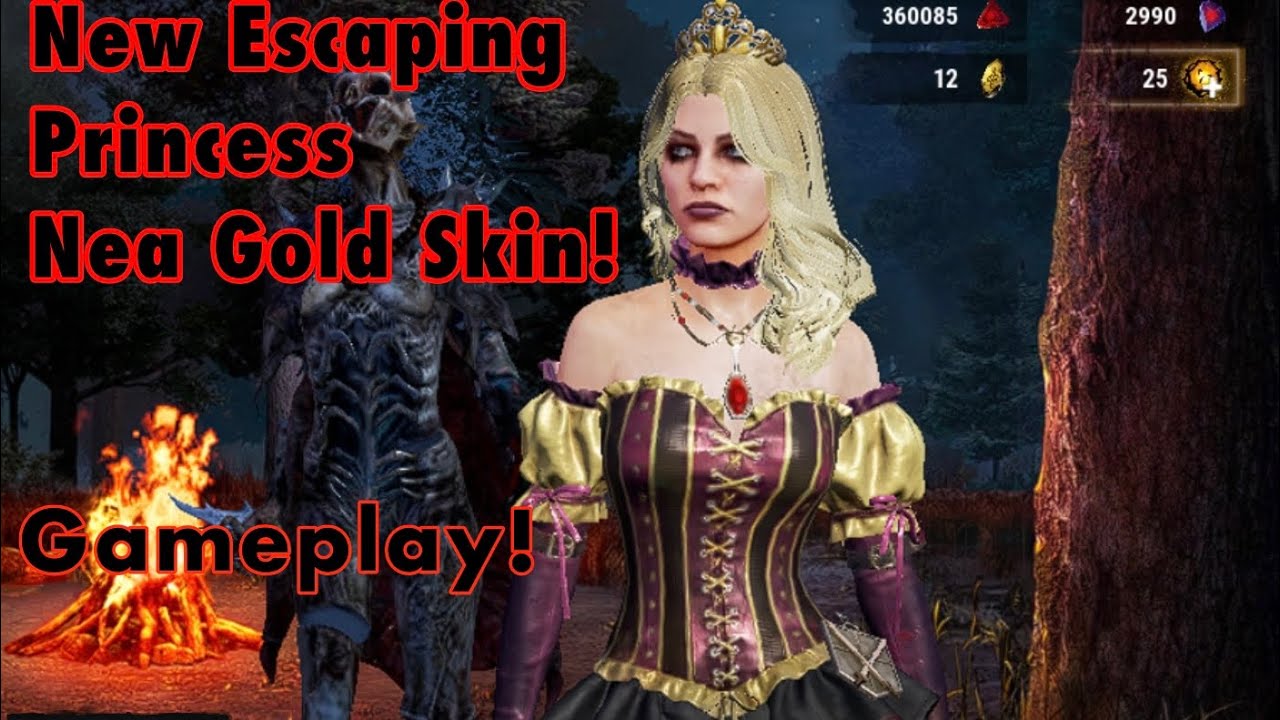 Dead by Daylight Mobile | New Escaping Princess Nea Skin Gameplay - YouTube