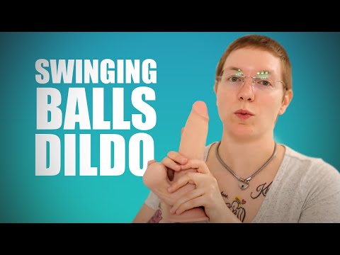 Dildo With Swinging Balls | Realistic Dildo with Big Balls | Suction Cup Dildo Reviews