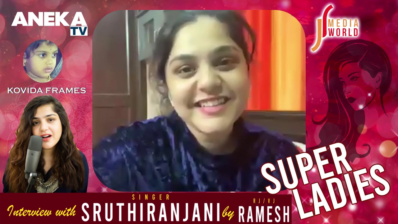 SUPER LADIES II SRUTHIRANJANI II Film Singer II Aneka Tv II Women's day ...