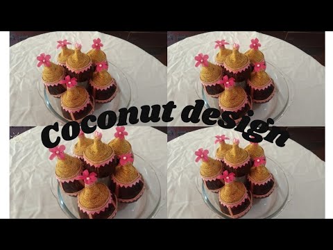 How to make coconut design for wedding/ shagun nariyal design/coconut ...