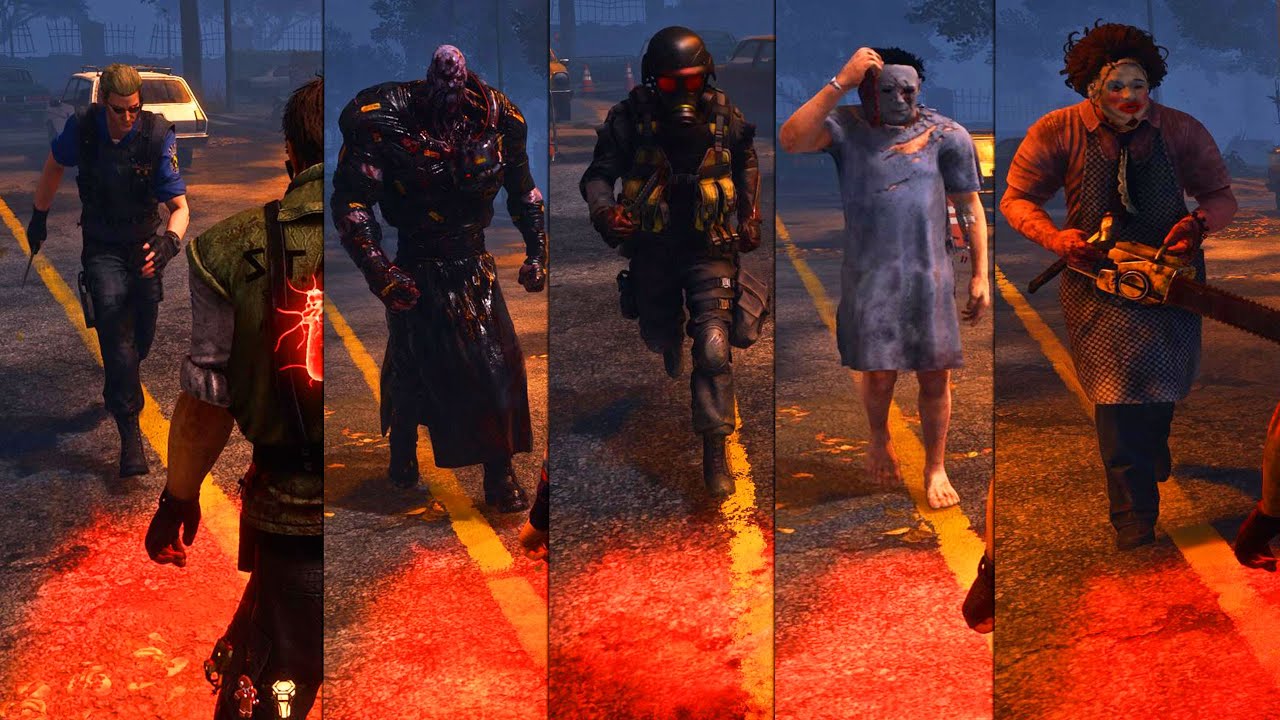 All Killer Walking Animations - YouTube