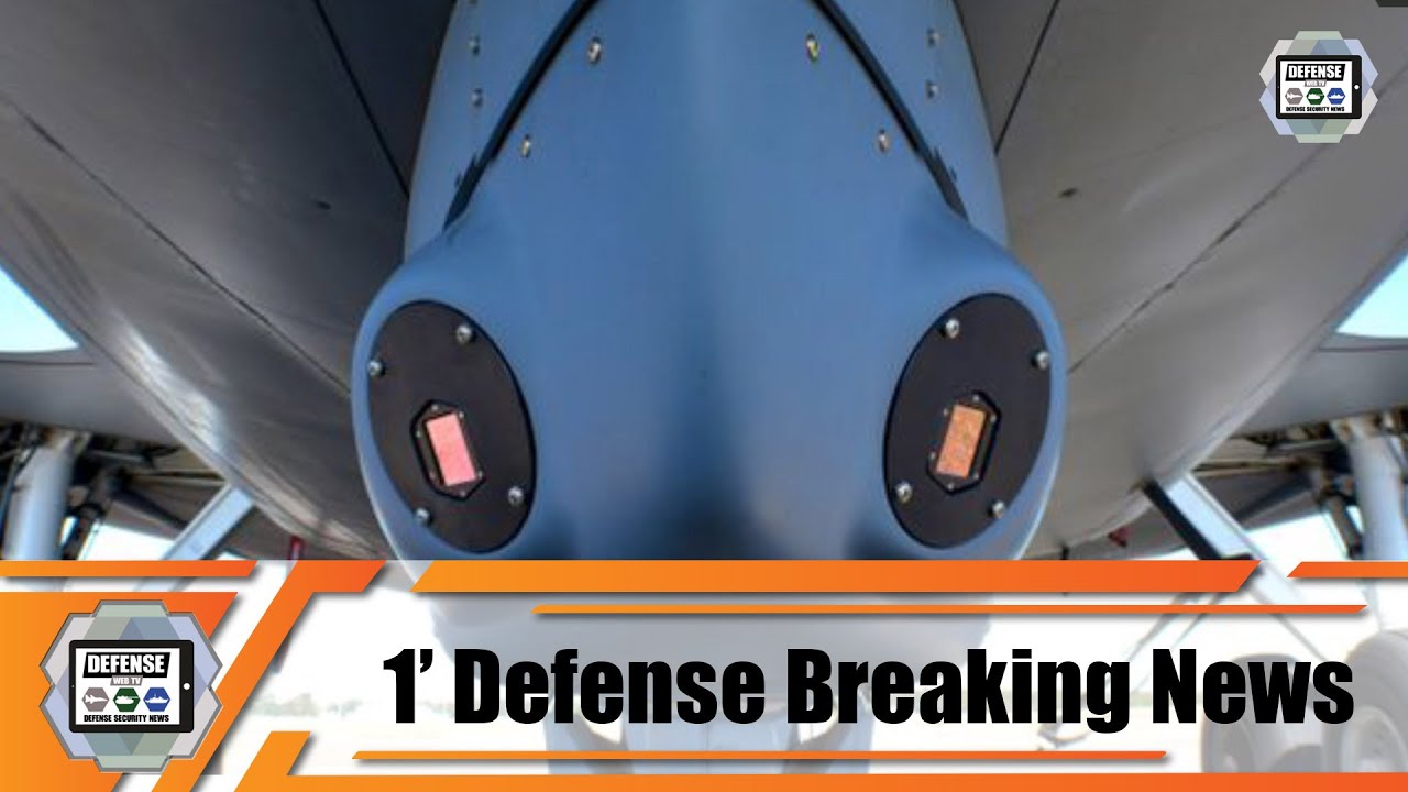 KC-135 Stratotanker air tanker fitted with Northrop Grumman Large ...