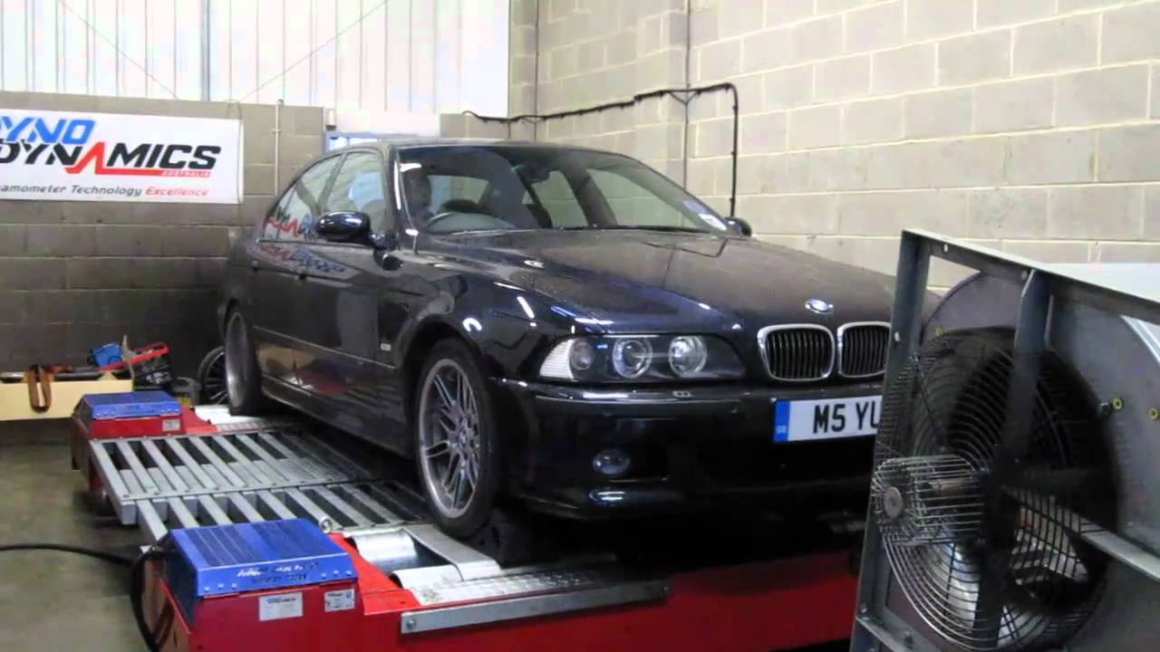 BMW E39 M5 Evolve Rolling road - Alpha N - YouTube