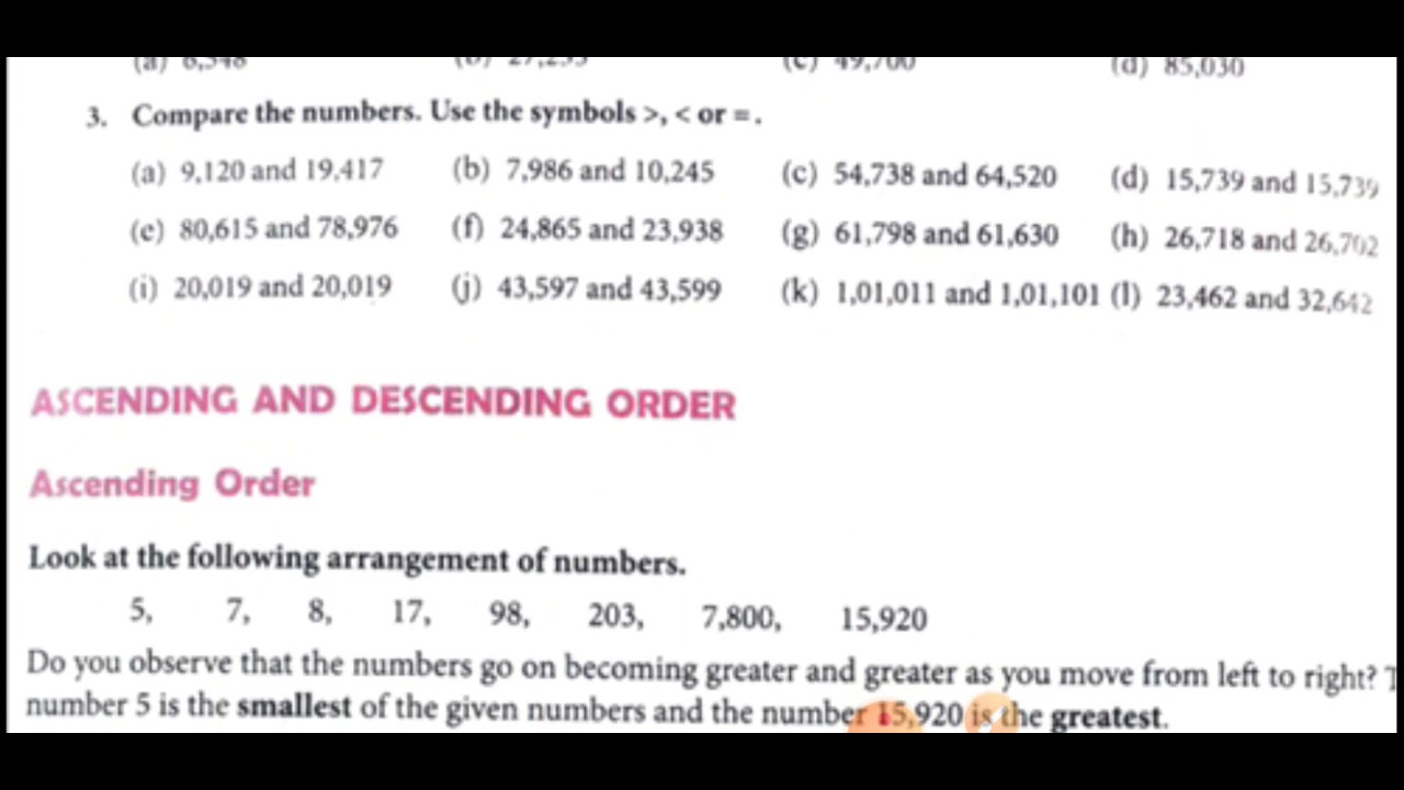 Class 6 Maths Number System Part 5 - YouTube
