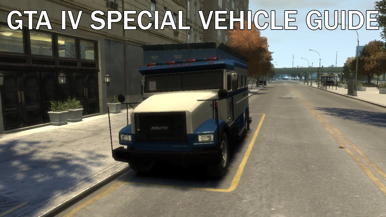 GTA IV Special Vehicle Guide: Unique Police Stockade (1 of 2) - YouTube