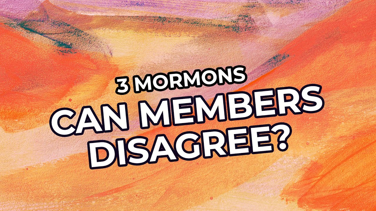 Can Members of the Church Disagree? - YouTube