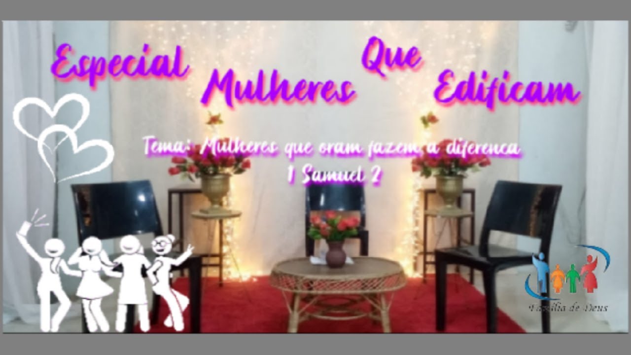 Live Especial Mulheres Que Edificam | #FicaEmCasa - YouTube