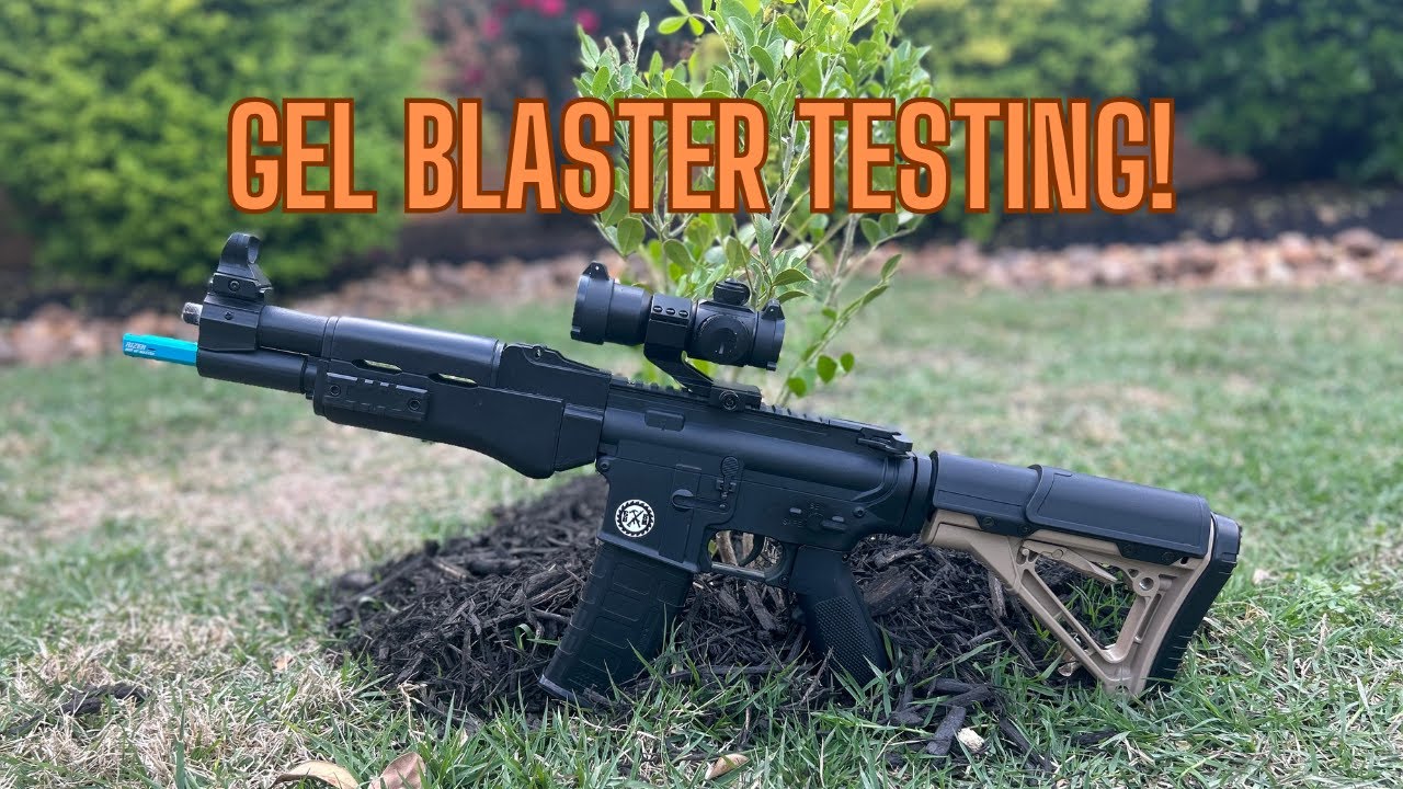 How Accurate is a Gel Blaster? - YouTube
