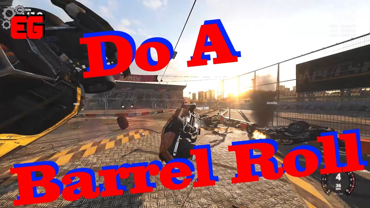 Do A Barrel Roll - Next Car Game: Wreckfest Online - YouTube