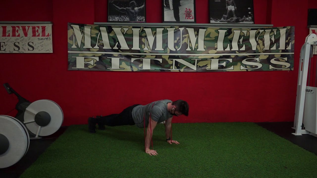 Banded Push-Ups (Loop Band) - YouTube