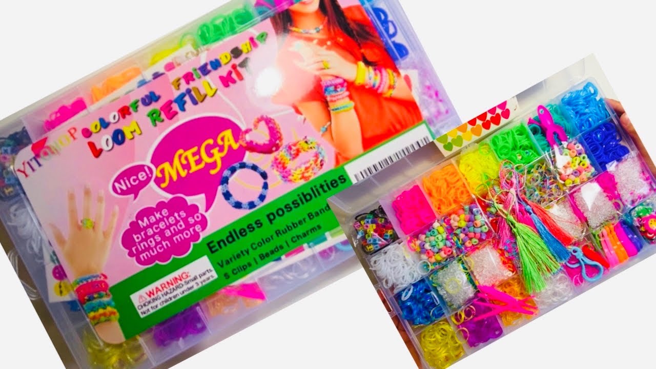loom band kit unboxing - YouTube