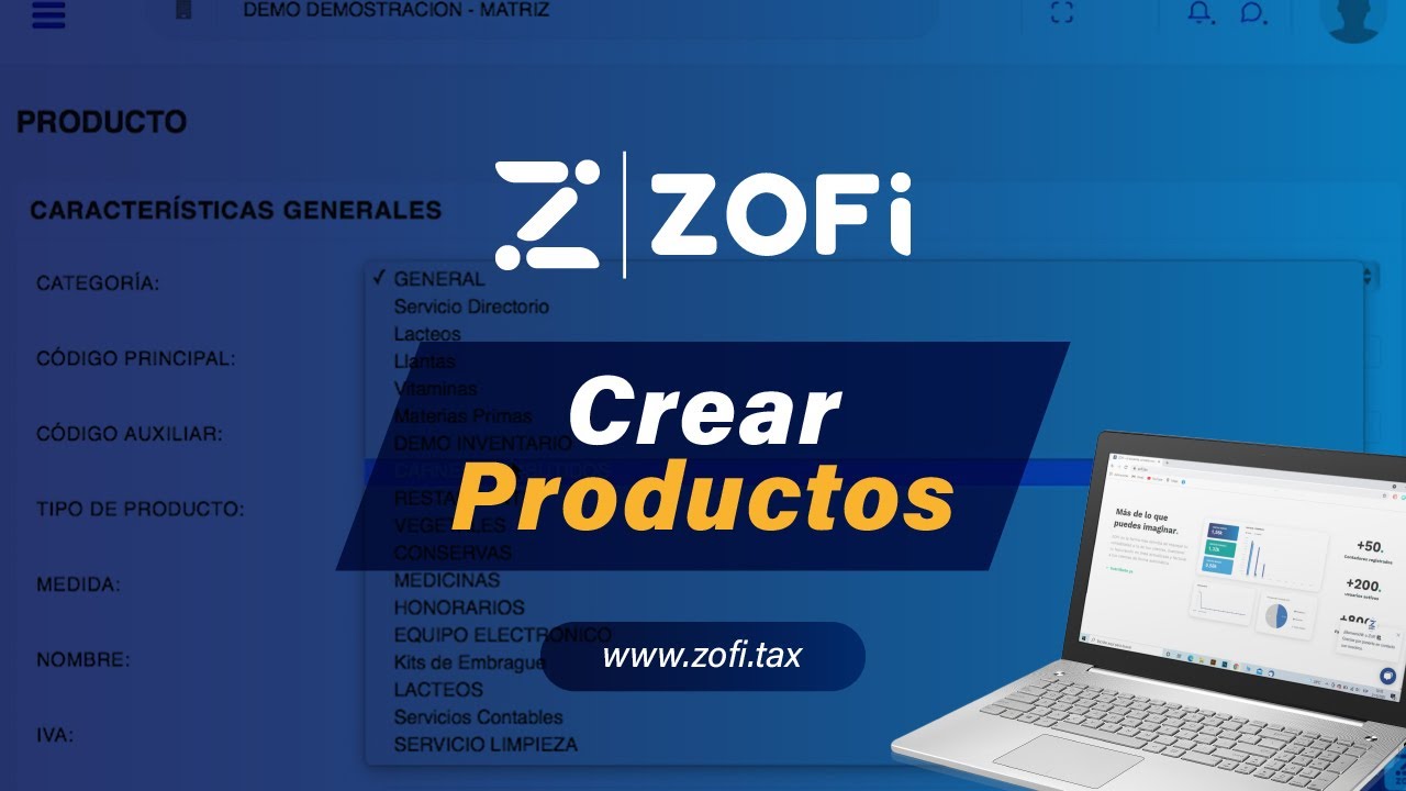 ZOFI | ¿Cómo crear productos? - YouTube