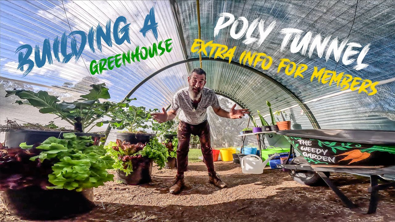 Extra tips for the poly tunnel build - members - YouTube