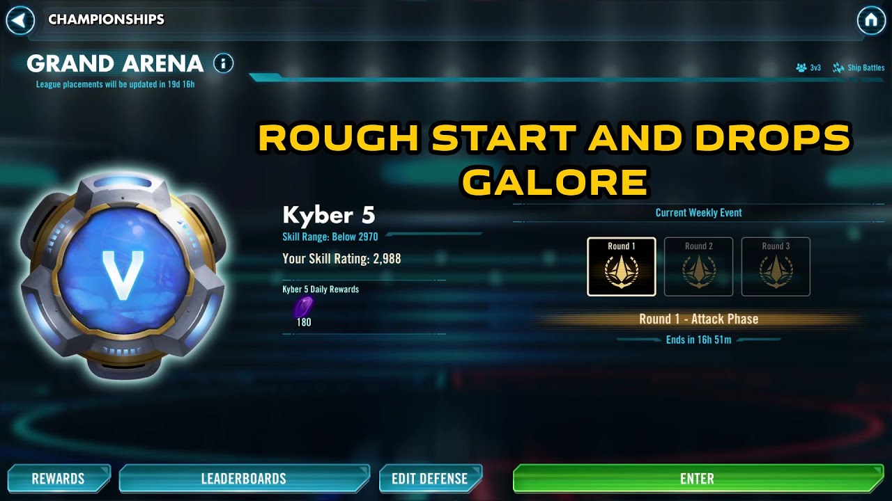 A Incredibly Messy Start to Kyber - Kyber 5 3v3 GAC (April 23-24, 2025 ...