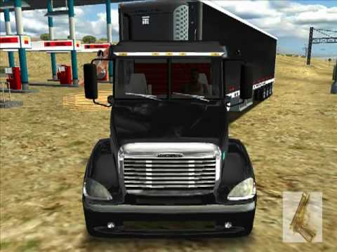 18 Wheels Of Steel Haulin Freightliner Columbia Flat Top Custom Refeer ...