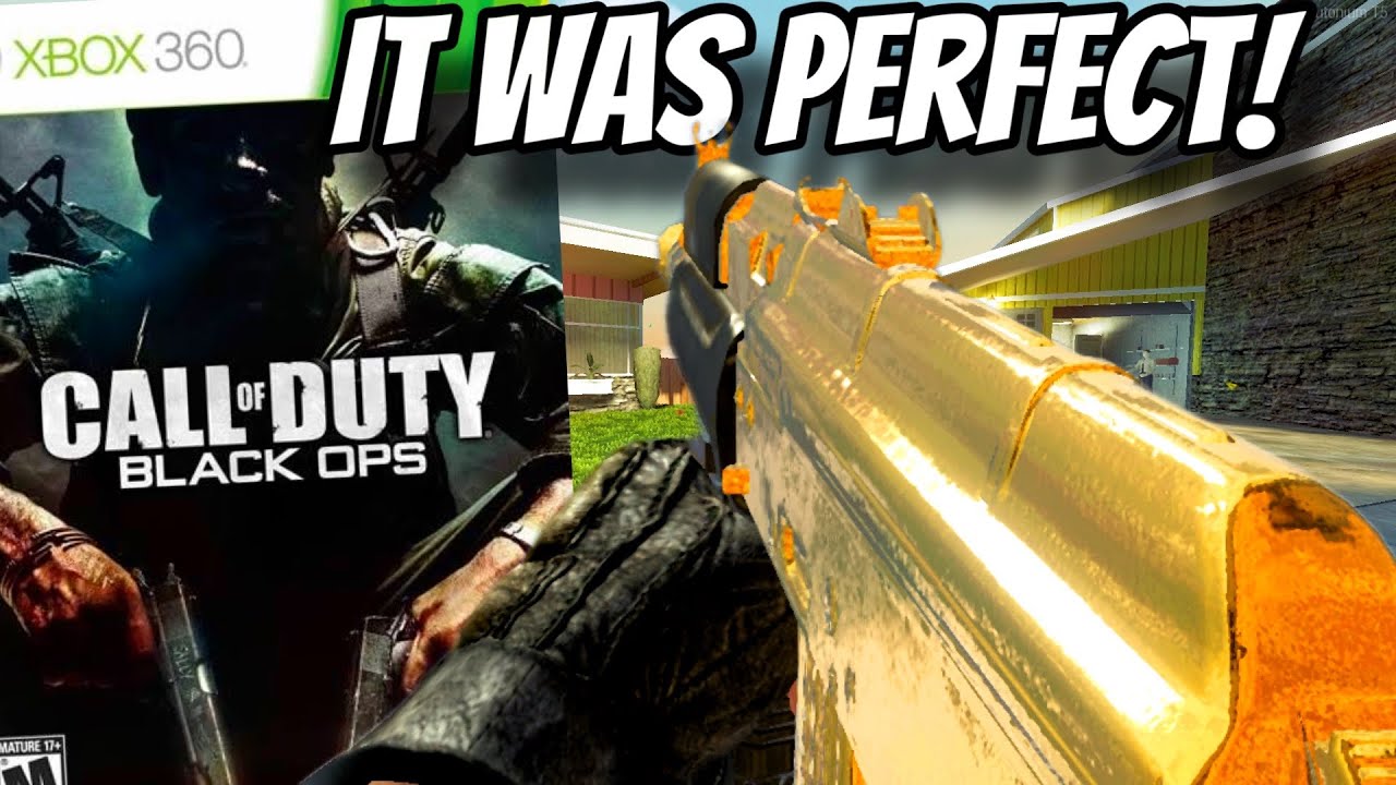 Black Ops 1 AK74u 2024 The Best SMG Ever COD BO1 Xbox 360 - YouTube