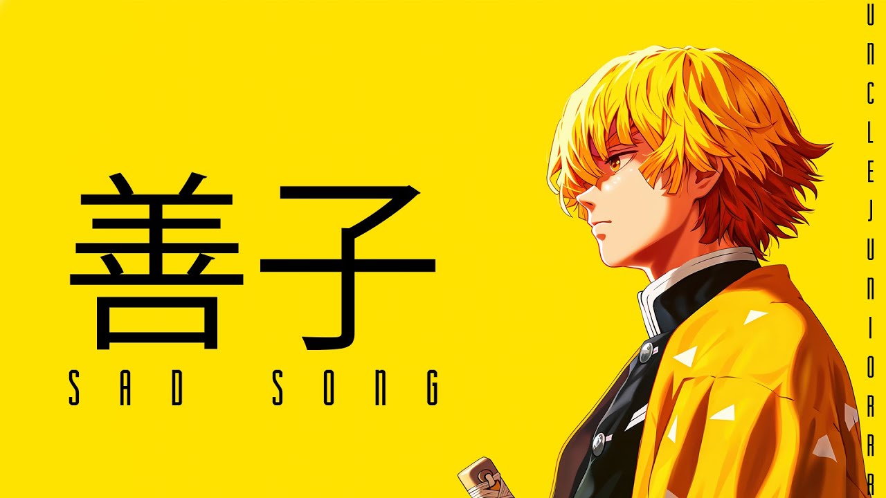 ZENITSU - SHAMISEN SAD SONG | DEMON SLAYER [UNCLEJUNIORRR EDIT] - YouTube