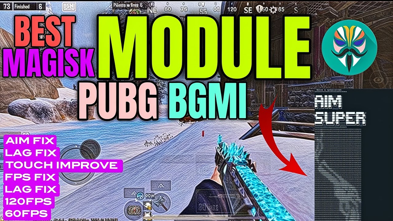 Best Magisk Module for Gaming | Aim Assist • 120FPS • Lag Fix • Best Magisk module For PUBG/BGMI ...