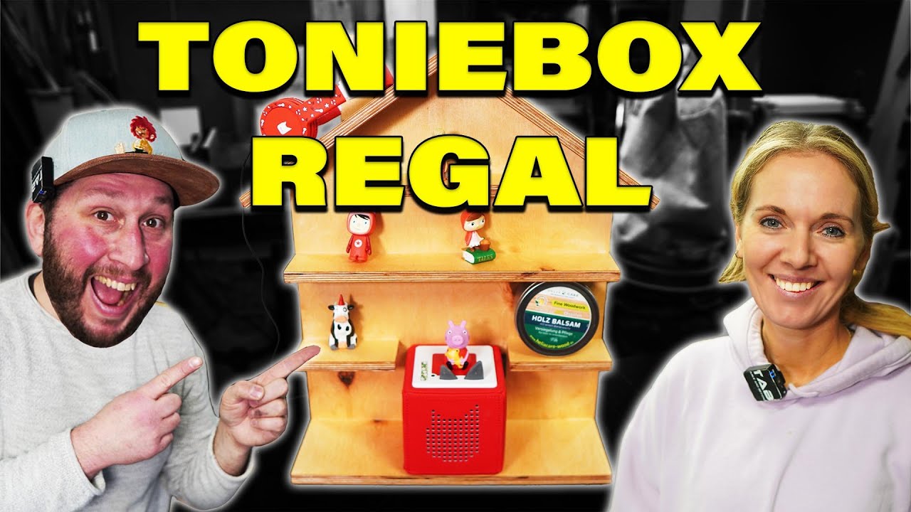 DIY TONIEBOX REGAL GANZ EINFACH SELBER BAUEN - YouTube