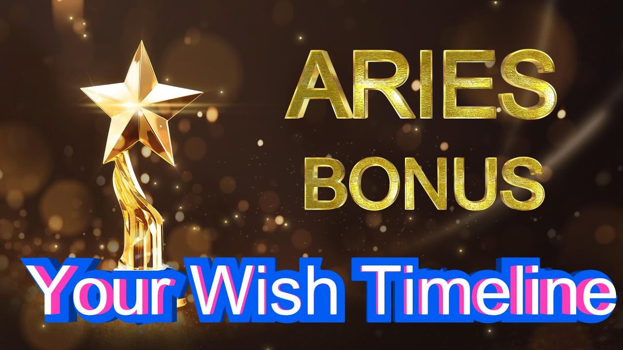 Aries BONUS: When will it manifest #aries #tarot - YouTube