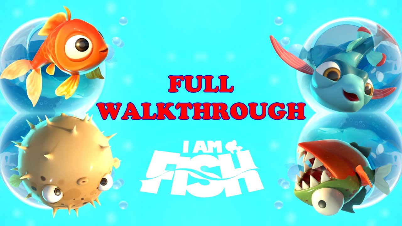 I Am Fish - Full Walkthrough (All Levels) [5 Stars / No Respawns] - YouTube