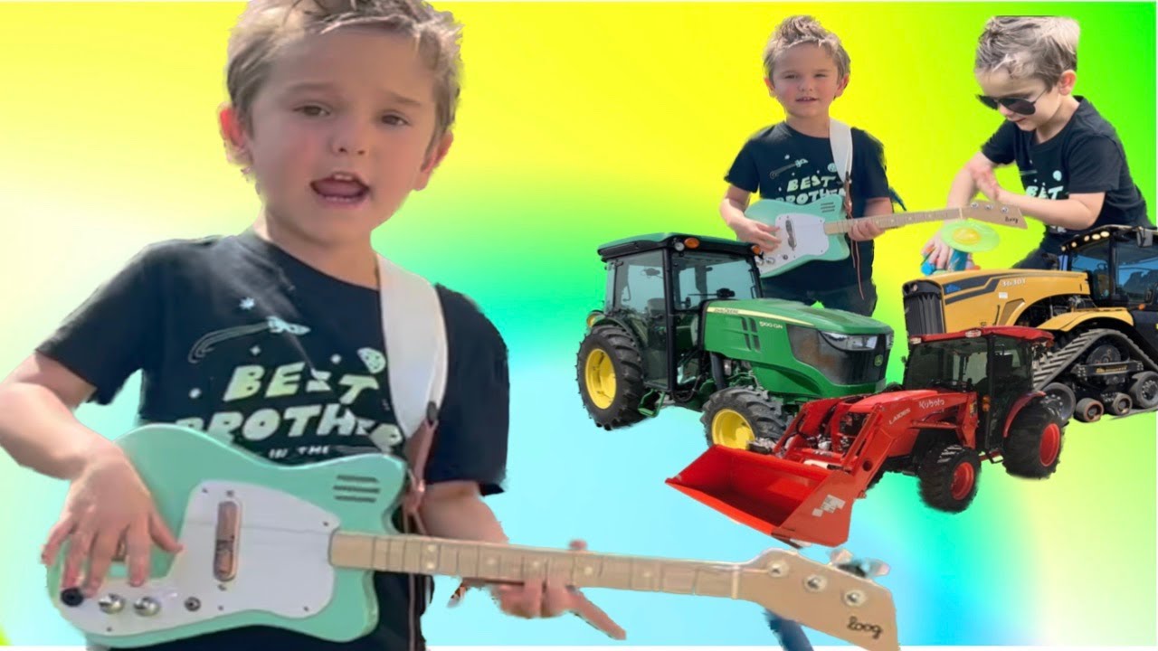 GOOBIES TRACTOR MUSIC VIDEO | FUN AND EDUCATIONAL TRACTOR VIDEO FOR ...