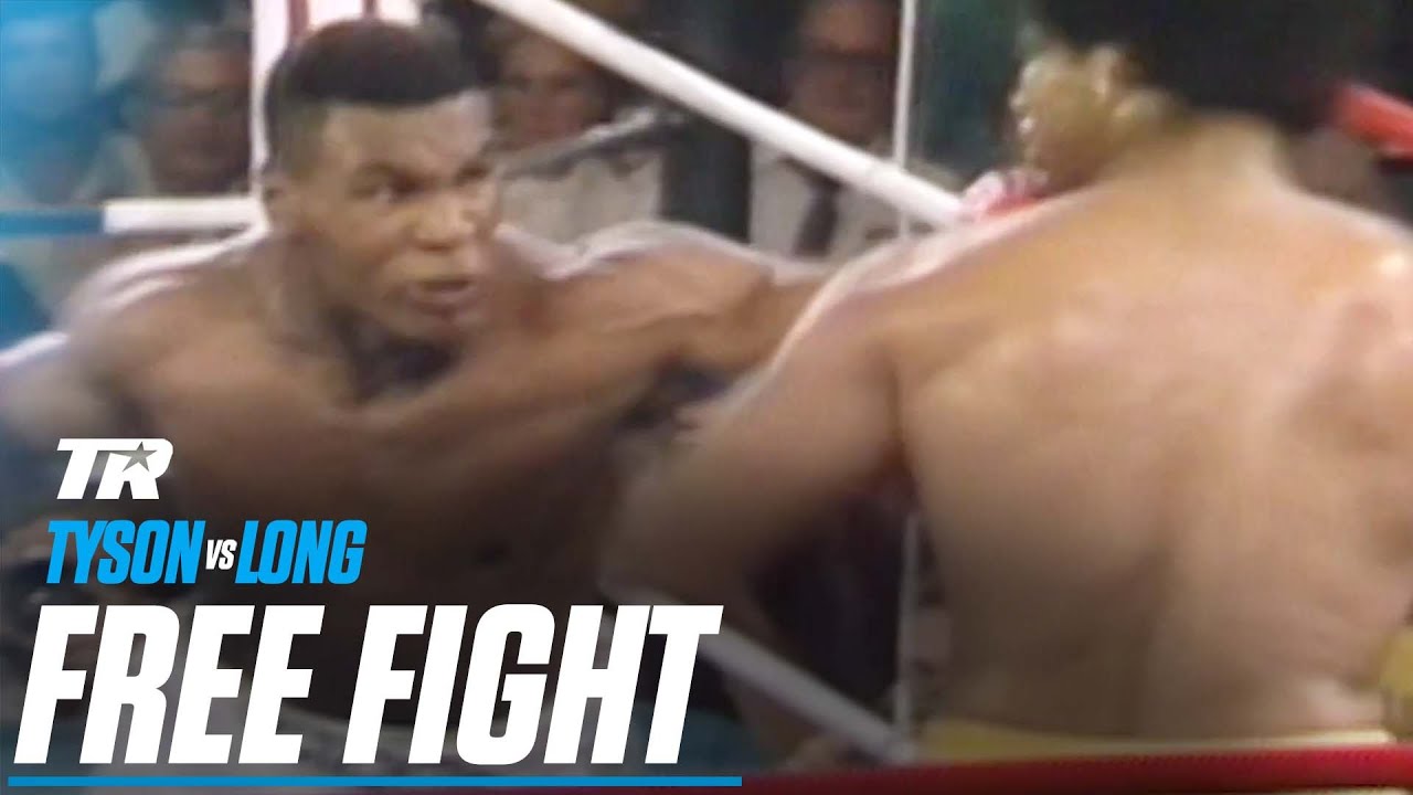 Mike Tyson vs Donnie Long | FREE FIGHT - YouTube