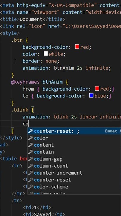 Blink HTML - Blinking text in html - YouTube