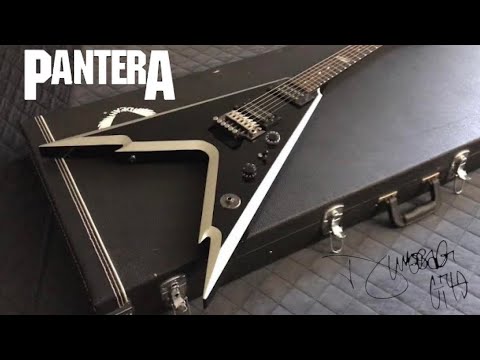 Dean Razorback V Guitar | Dimebag Darrell, Pantera, Damage plan - YouTube