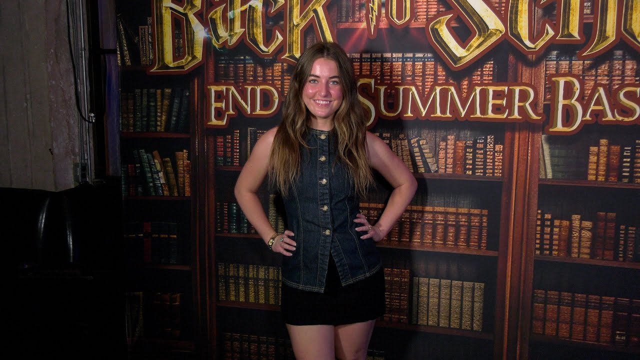 Logan Alexandra attends the Jet House Back-to-School Bash red carpet ...
