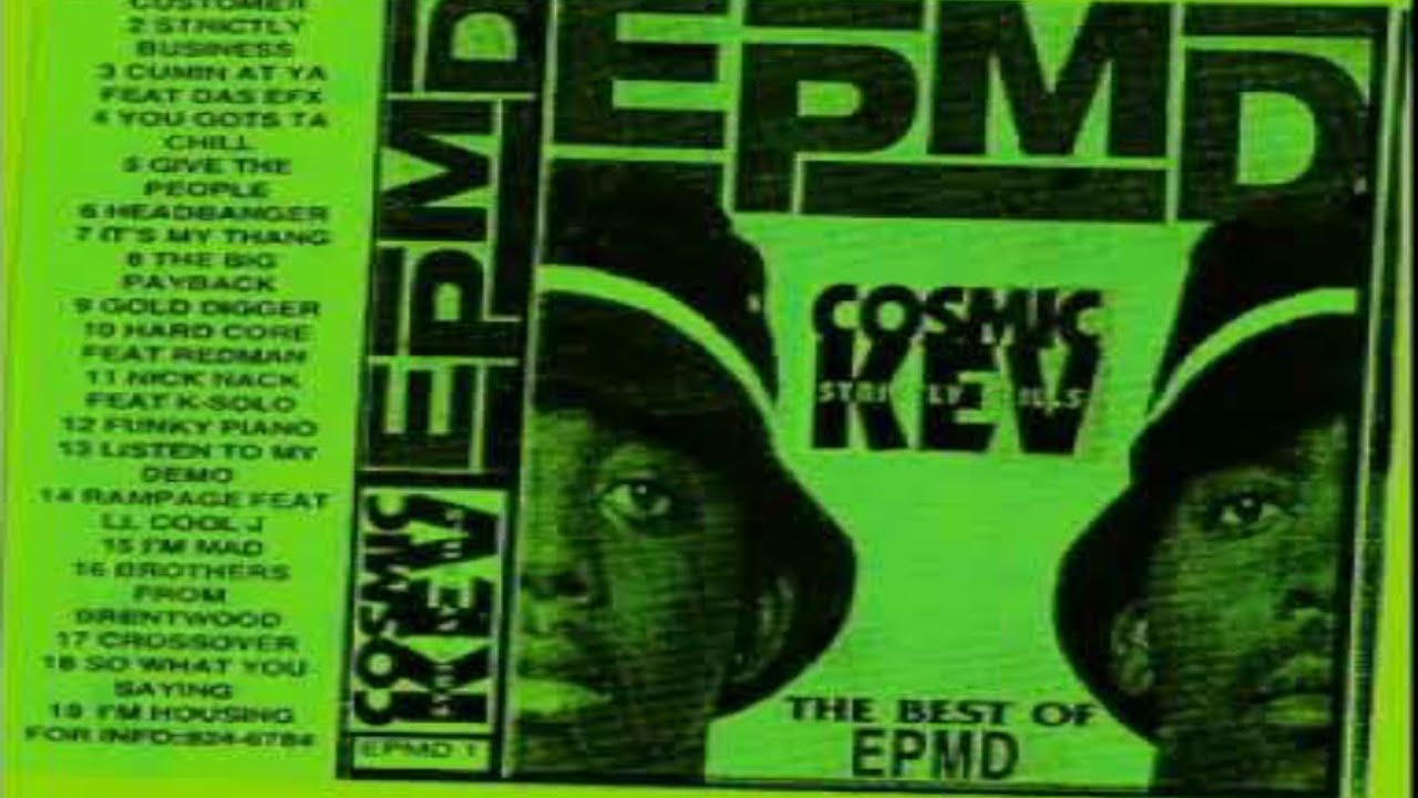 (RARE)🏆Cosmic Kev - Best Of E.P.M.D. (1996) Philadelphia,PA sides A&B ...