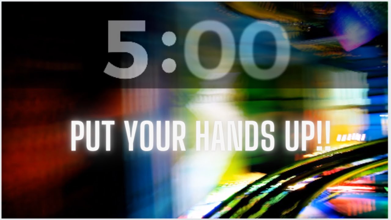 5-Minute Countdown Timer | Roller Coaster Ride | AWESOME FUN! - YouTube