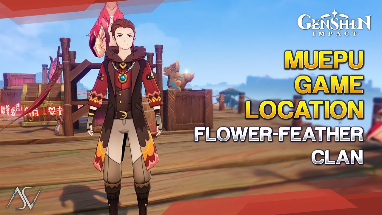 Muepu Game Location (Precious Chest) - Flower-Feather Clan | Genshin ...