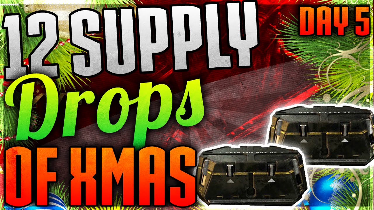COD AW: 12 "Supply Drop Openings" Of XMAS! Day 5 (Call of Duty Advanced ...