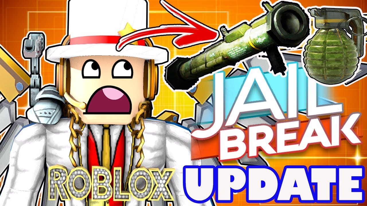 HUGE JAILBREAK UPDATE! Any Minute Now! - Grenades, Rocket Launchers ...