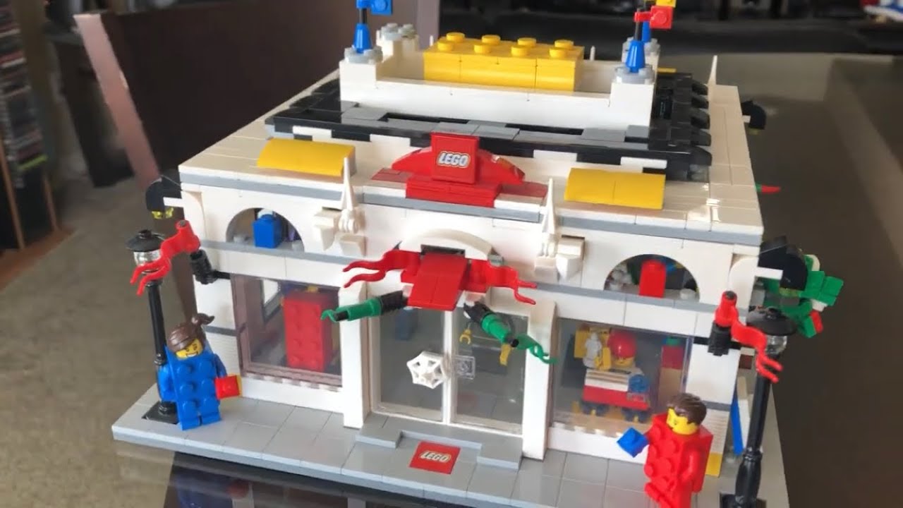 Lego Store Modular MOC design - YouTube