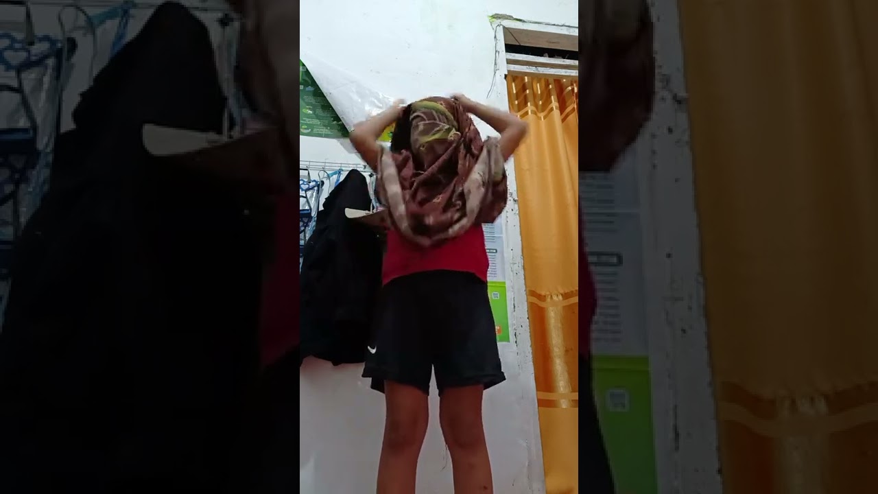 Tutorial bikin topeng ninja dari sarung - YouTube