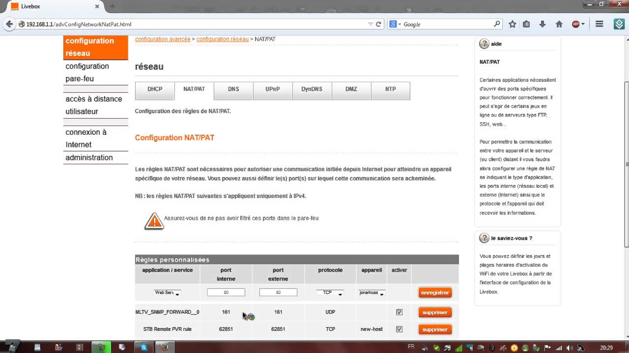 Comment changer son type nat strict et modéré en type nat ouvert - YouTube