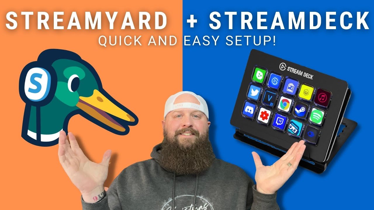 Streamyard and Streamdeck Integration | NEW STREAMYARD FEATURES! - YouTube