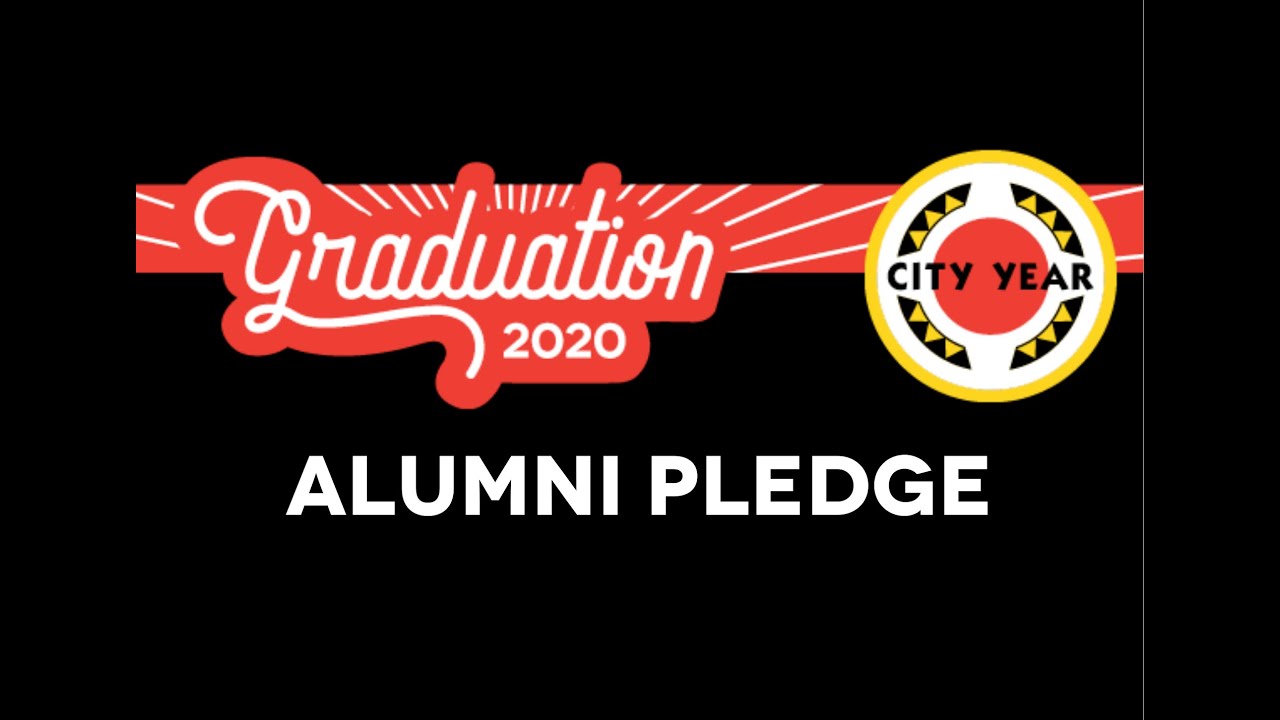 Alumni Pledge - Graduation 2020 - YouTube