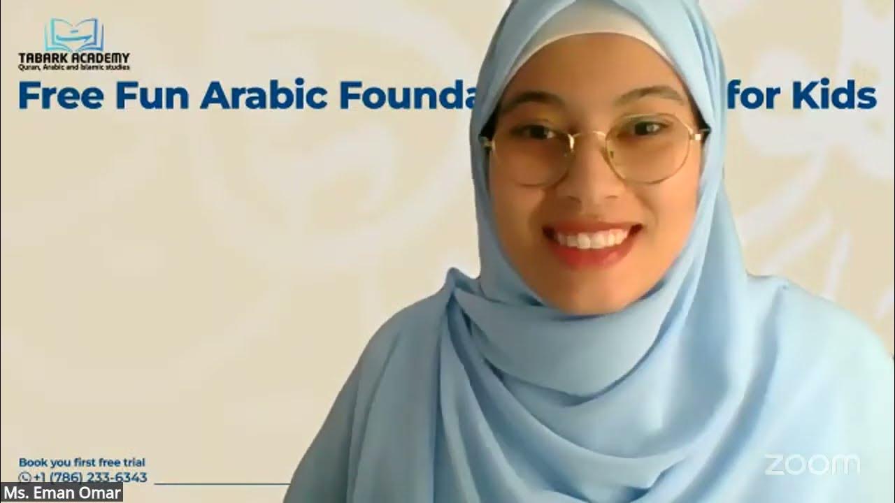 Free Arabic Foundation Course for Kids- Class 5 - YouTube