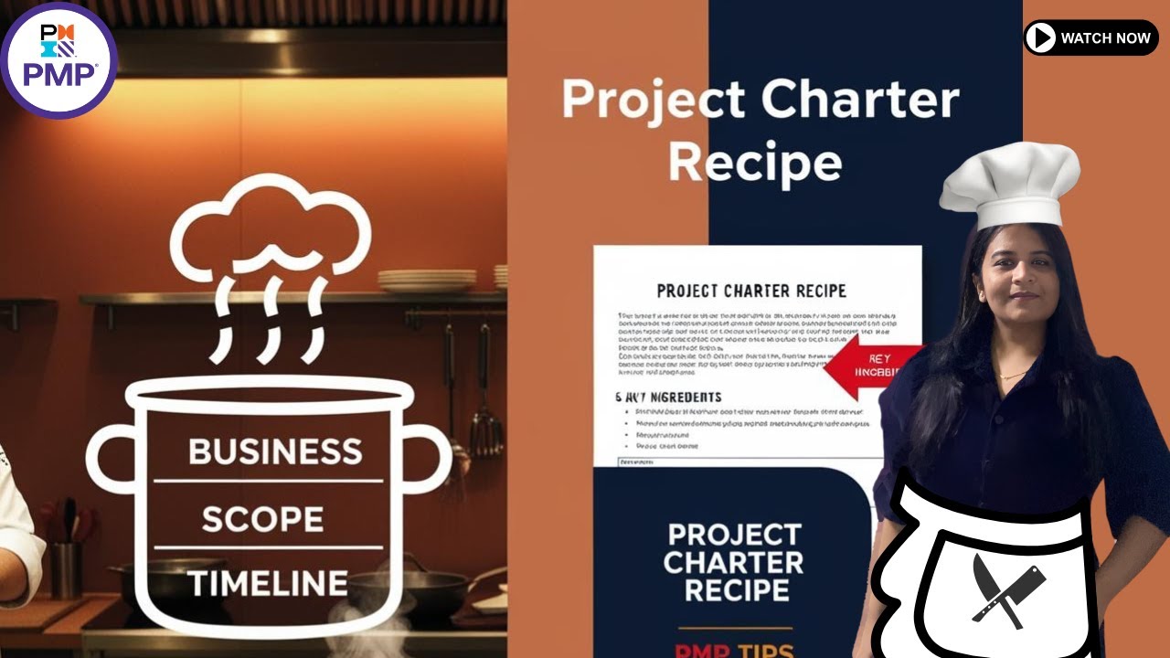 PMP Project Charter EXPLAINED Like a Recipe 🔥 | Pass Your PMP Exam 2024 ...
