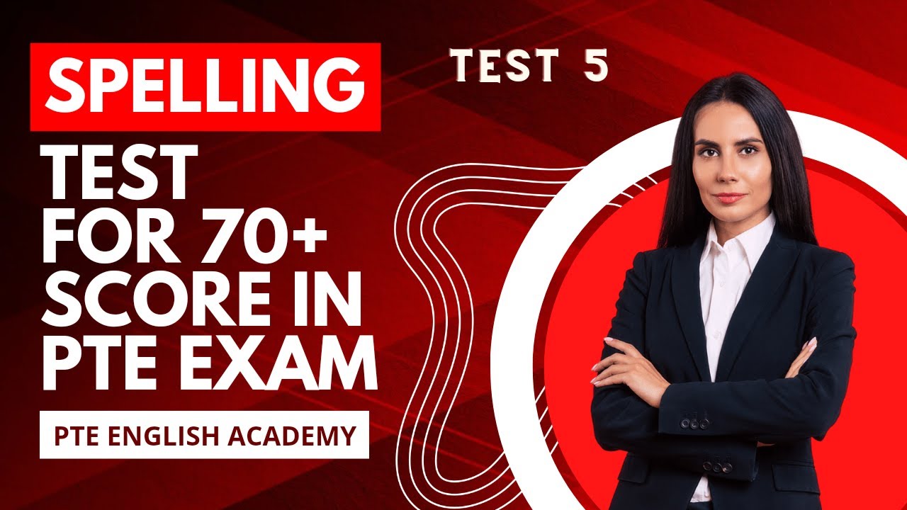 Can you spell these words correctly? || Practice Test 5 - YouTube