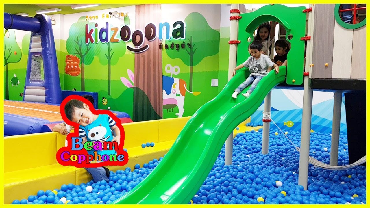 น้องบีม | เล่นสวนสนุก Kidzoona เมกาบางนา - YouTube