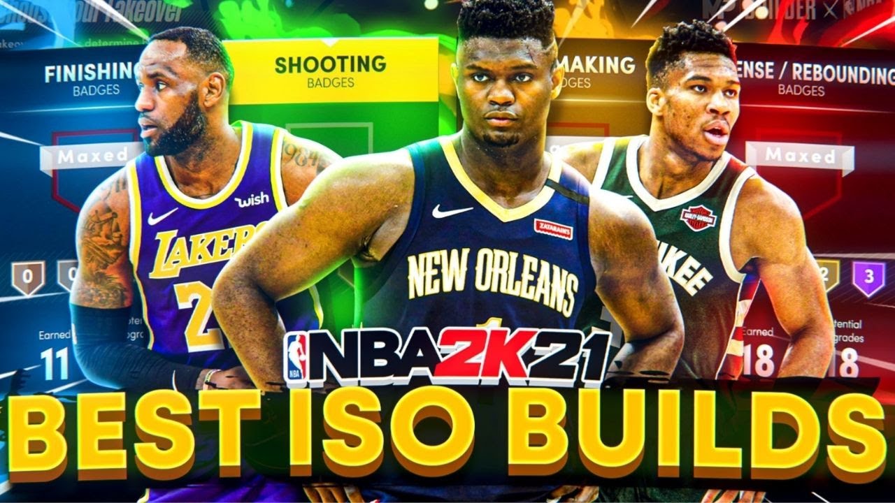 THESE ISO BUILDS ARE GAME-BREAKING IN NBA2K21! 84 BADGES MAXED ...
