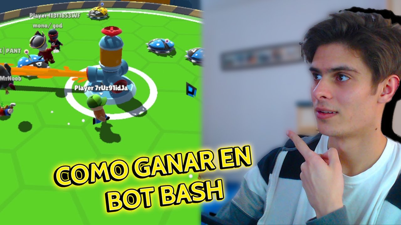 COMO GANAR EN EL NUEVO MAPA DE STUMBLE GUYS BOT BASH DE LA VERSION 0.41 - YouTube
