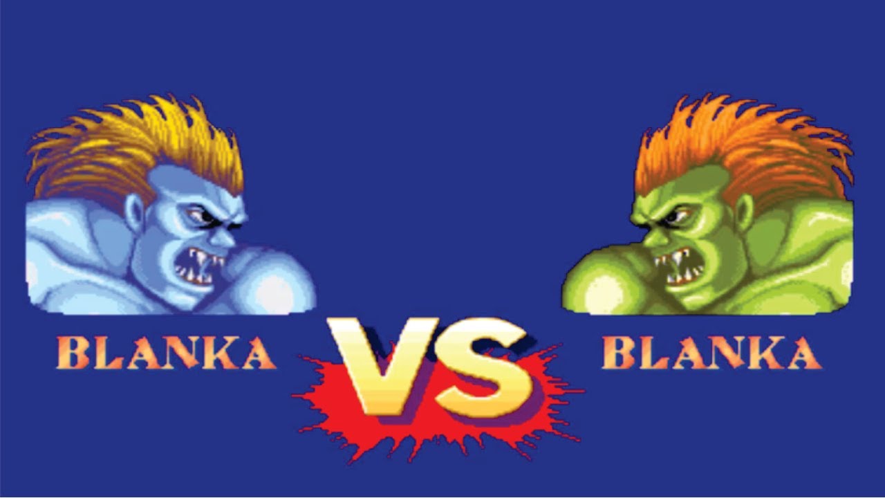 Blanka Vs Blanka - YouTube
